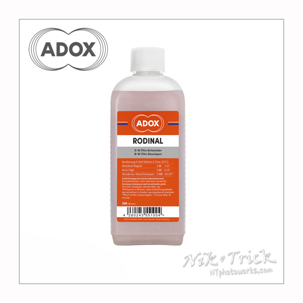Adox Rodinal RO9 or Adonal Film B&W Developer ~ 500ml - Nik & Trick ...