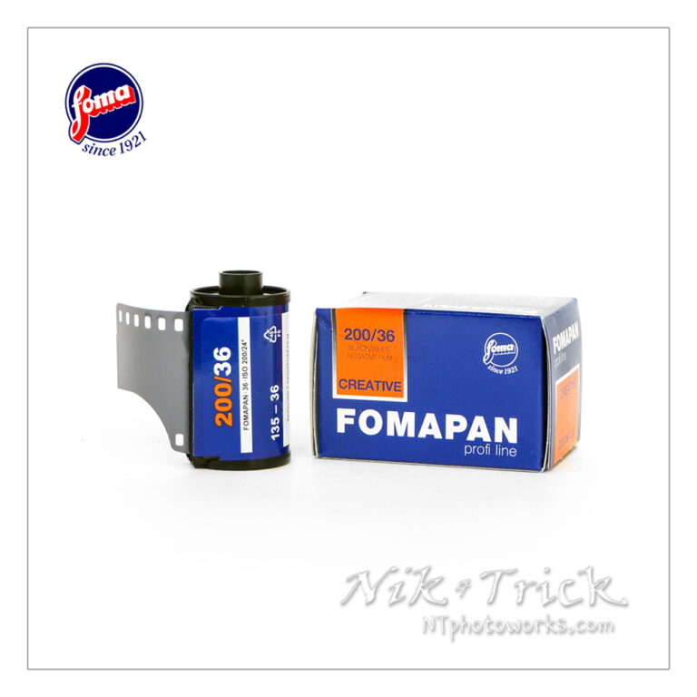 Fomapan 200 Creative 35mm - 24 or 36 Exposures - Nik & Trick Photo Services