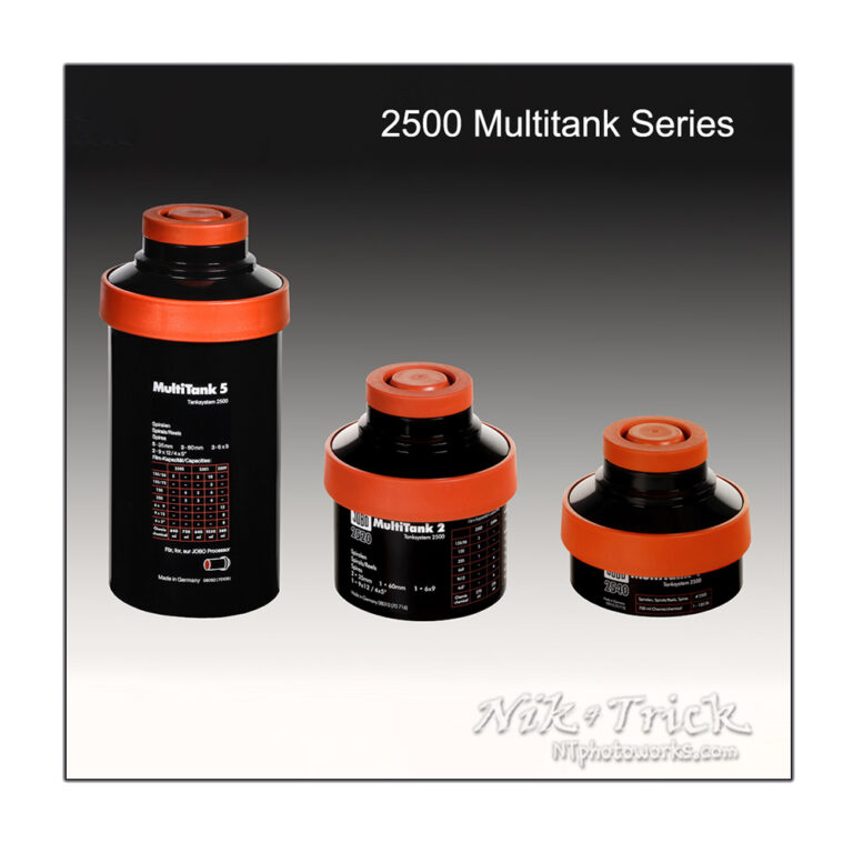 Jobo Multi Tank 2500 Series Developing Tanks - Nik & Trick Photo Services