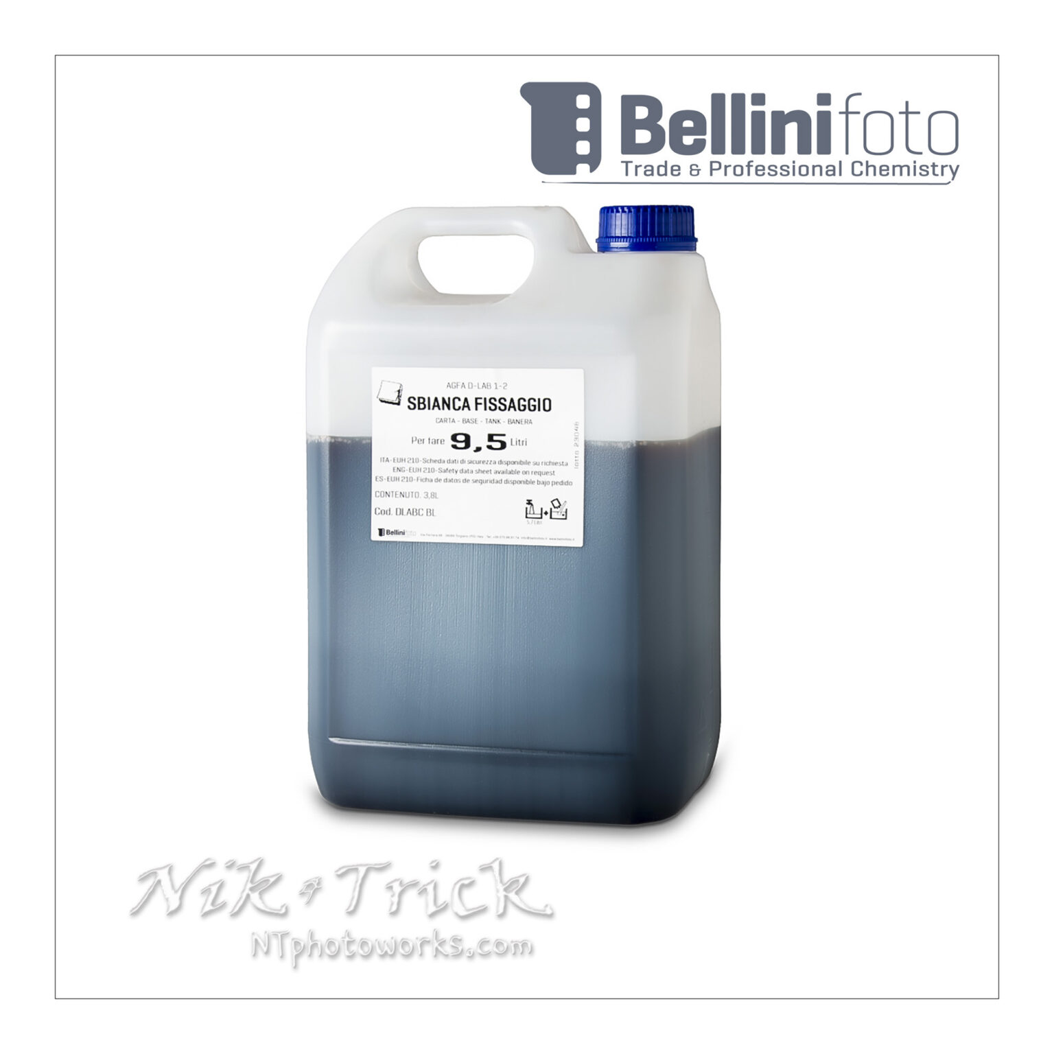 AGFA D LAB 1 & 2 – Bleach-Fixer Starter Kit - Nik & Trick Photo Services