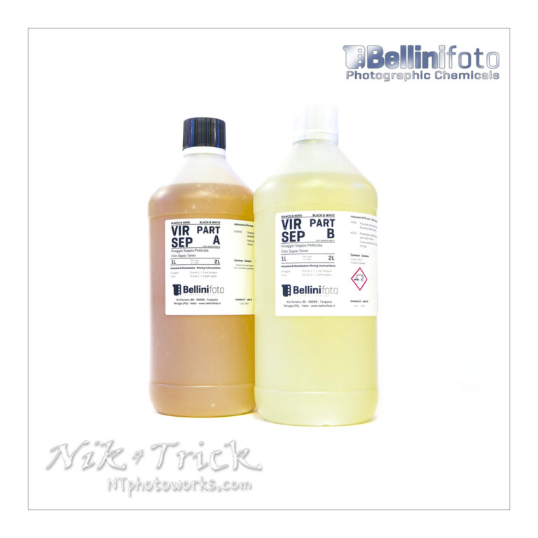 BelliniFoto VIRSEP Sepia Toning Kit for B&W Films and Papers - Nik ...