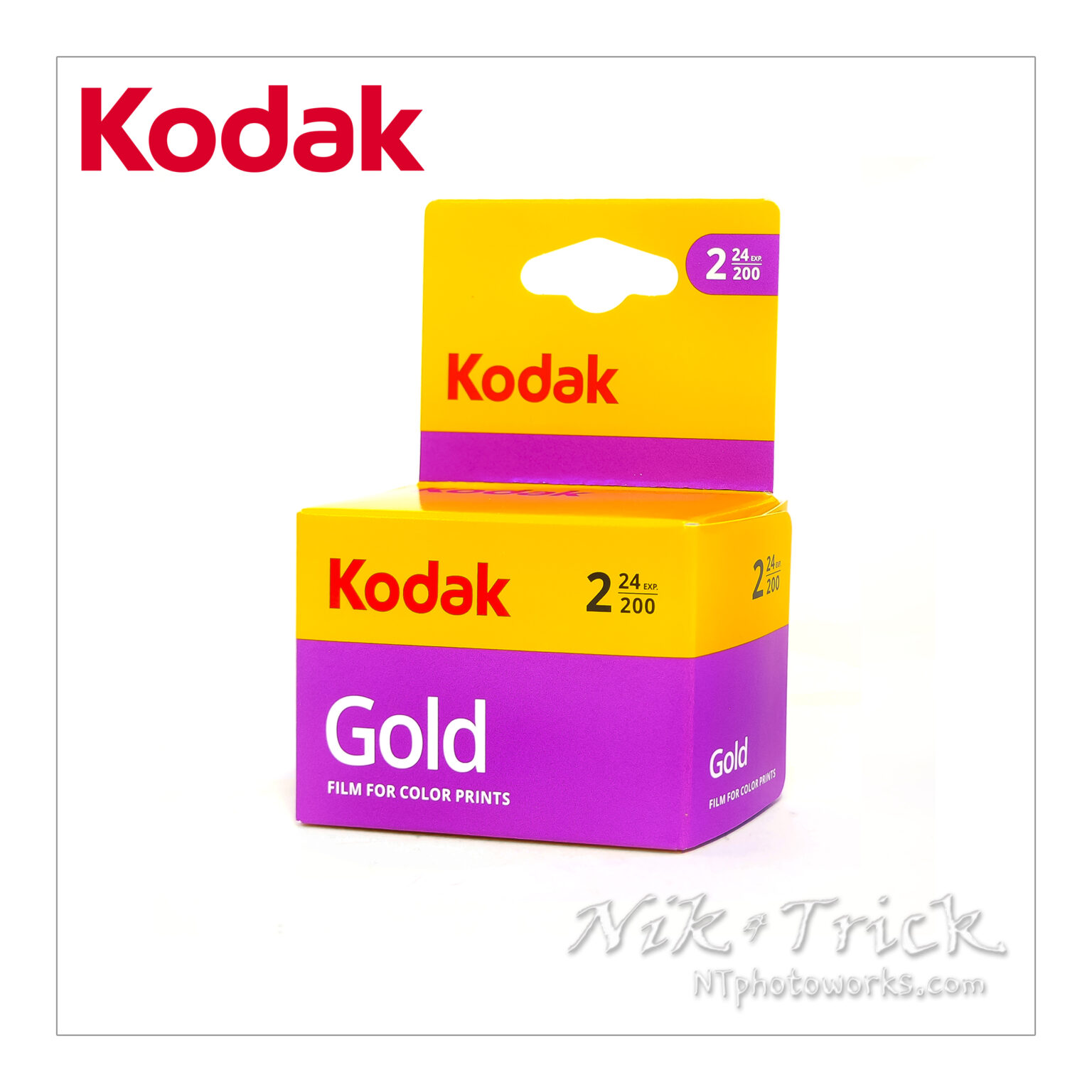 Kodak Gold 200 35mm TWIN PACK of 24 or 36 Exposure Rolls - Nik & Trick ...