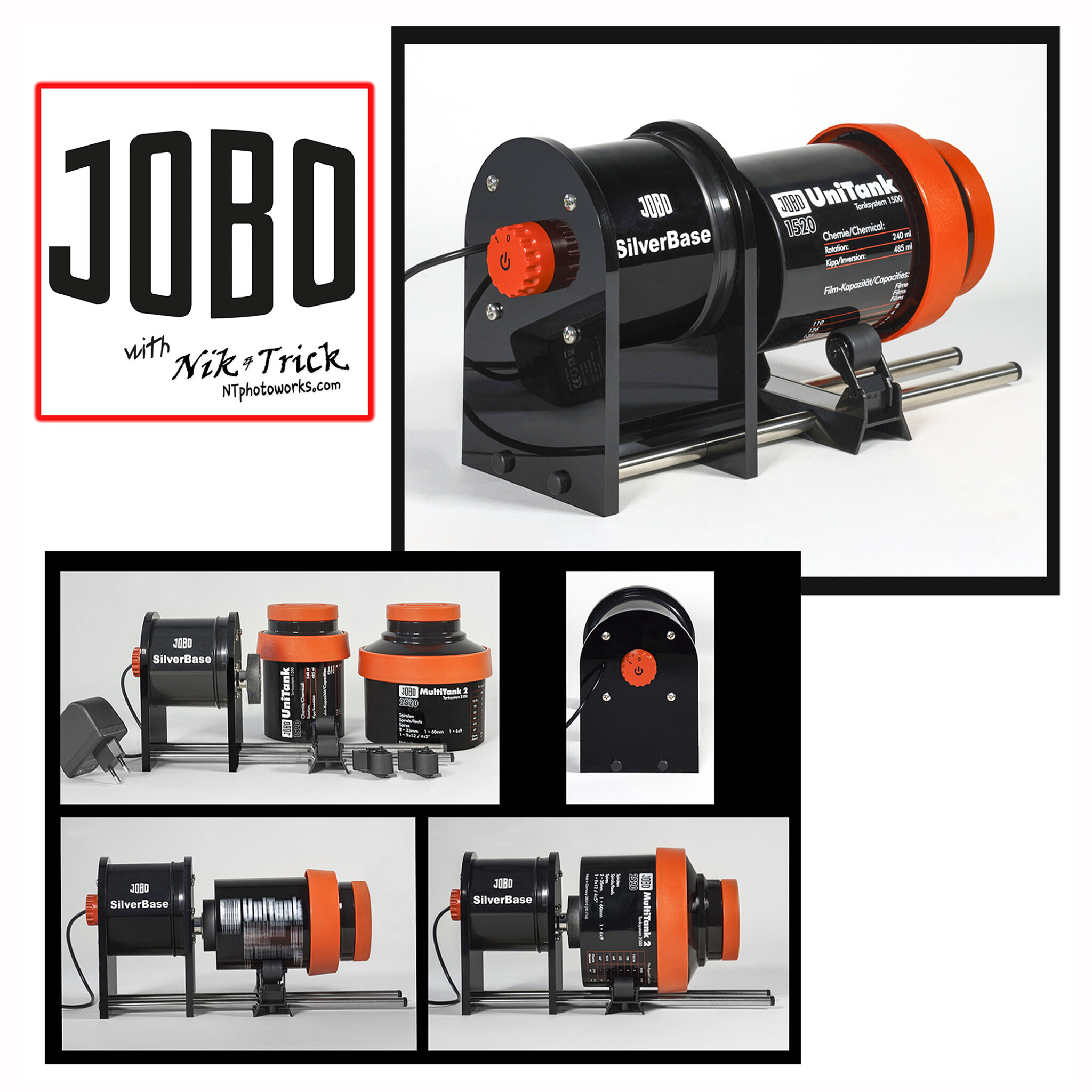 Jobo Silverbase Rotary Film Processor ~ Free Jobo Alpha Trial Chemstry ...